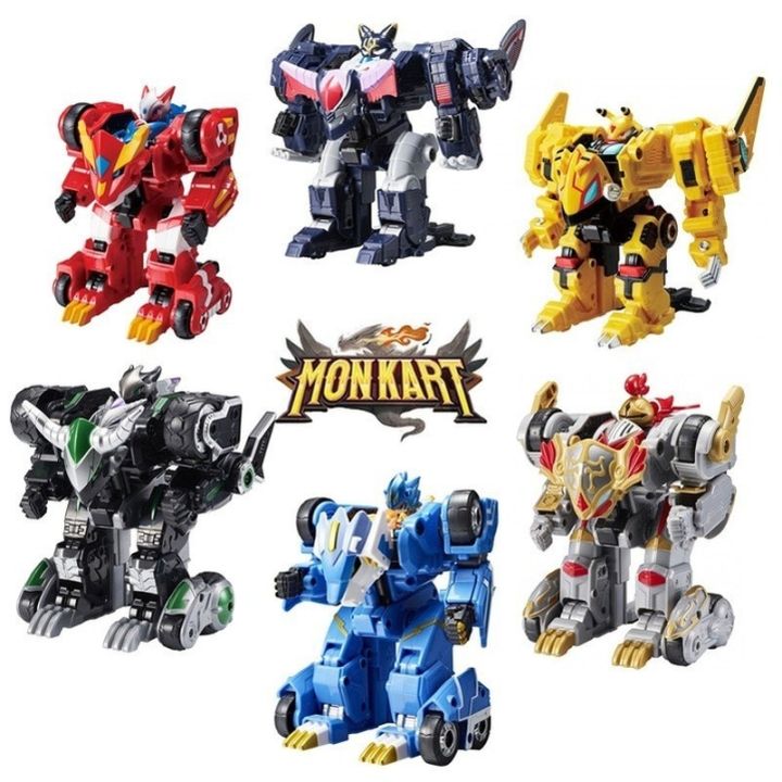Mô Hình Hành Động Monkart Robot Biến Hình Moncha Pixie Vasper MEECARDS ...