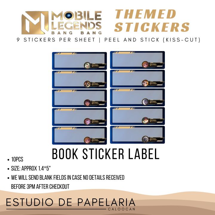 Estudio | ML Inspired Subject Name Blank Label Stickers for notebooks ... Estudio | ML Inspired Subject Name Blank Label Stickers for notebooks ...