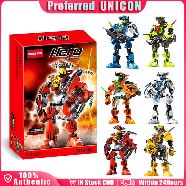 Children‘s Building Blocks Robot Toys Hero Factory 2.0 Series Bionicle ...