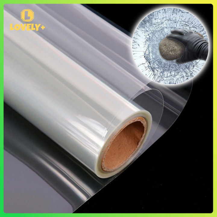 Transparent Glass Explosion-Proof Security Film Glass Window Door ...