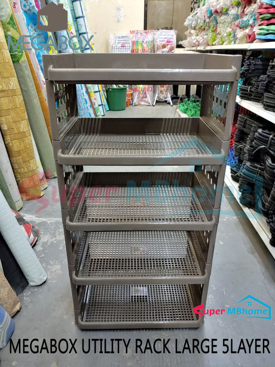 MEGABOX Utility Rack Large 5 Layer #MG131-5L | Lazada PH