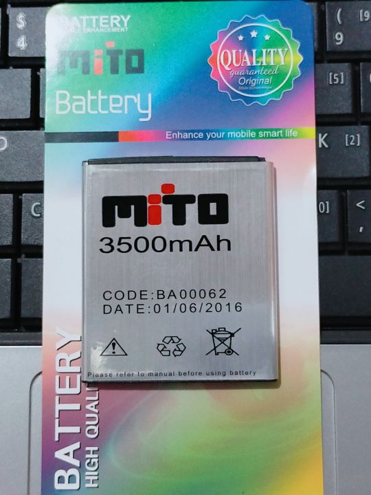 Baterai Batre Battery Mito Fantasy A65 BA00062 BA-00062 Original ...