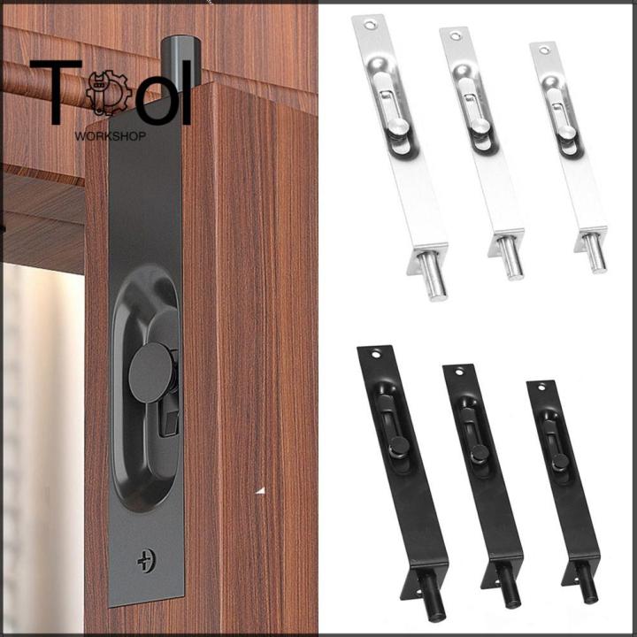 TOOL WORKSHOP 4/6/8/10/12inch Door Bolts Stainless Steel Slide Bolt ...
