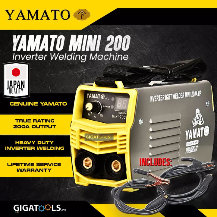 New Yamato 200A Digital Inverter IGBT Welding Machine ARC MMA STICK ...