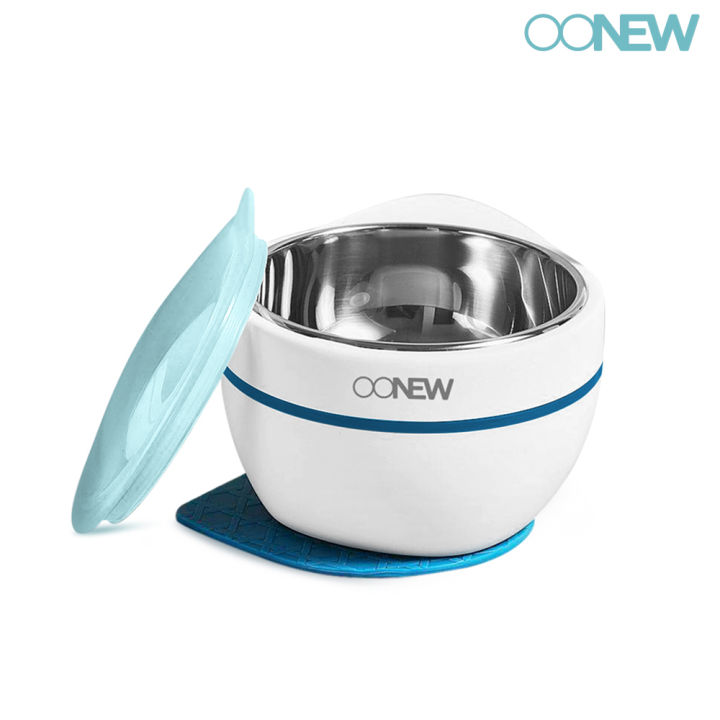 OONEW ชามอุ่นอาหาร สแตนเลส304 | Lazada.co.th