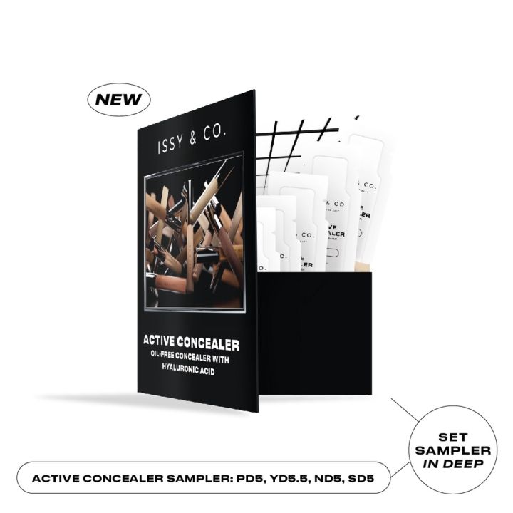 【in stock】 Issy Co. Active Concealer Sampler Set in Deep | Lazada PH