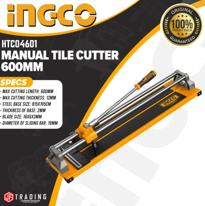 INGCO Manual Tile Cutter 600mm HTC04601 | Lazada PH