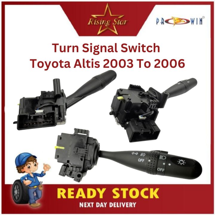 Toyota Altis 2003 To 2006 Turn Signal Switch Suis with sport light ...