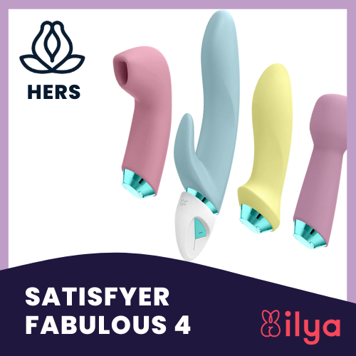 Satisfyer Fabulous 4 (Clitoral and G-Spot Vibrator) | Lazada PH