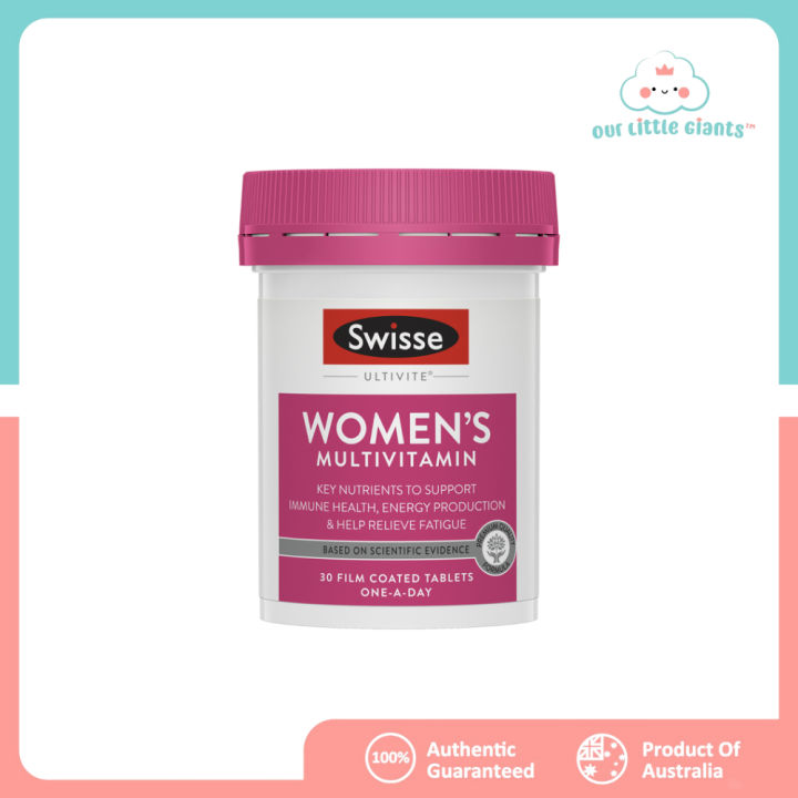Swisse Women's Multivitamins (30/60/120 Tabs)/Swisse Women's 50+/Men's ...