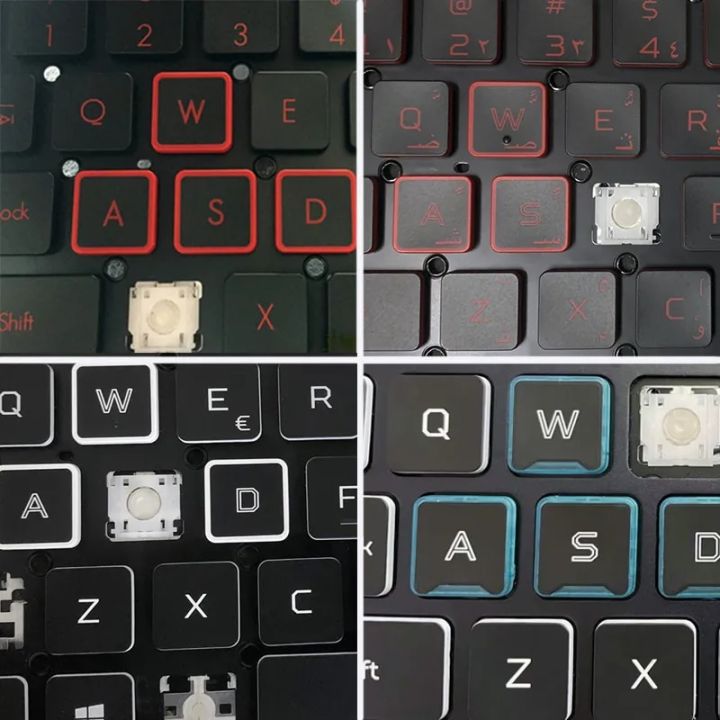 Replacement Keycap Key Cap Rubber pad Scissor Clip &Hinge CUP For Acer ...
