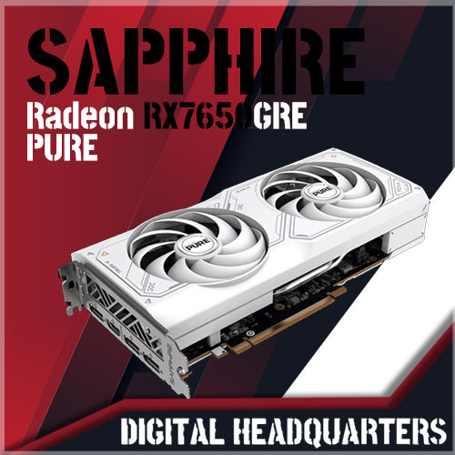 SAPPHIRE Radeon RX 7650 GRE 8GB GDDR6 128bit GPU Graphics Card | Lazada PH