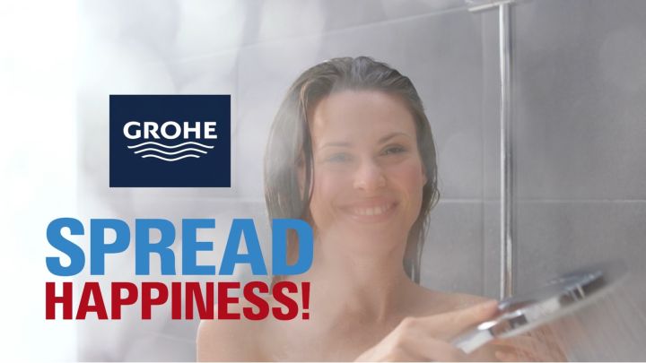 GROHE Rainshower SmartActive 150 Hand shower | 3 Sprays | GROHE ...