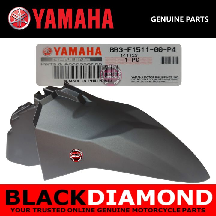 JOEY - ORIGINAL YAMAHA MIO i 125 | FRONT FENDER - MATTE BLACK | PART ...