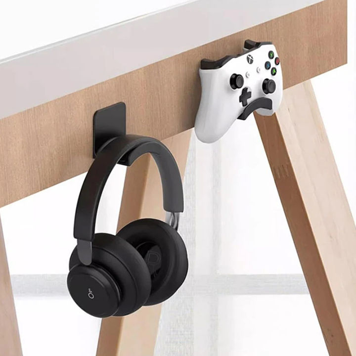 MAOHONG Universal Wall Mounted Headphone Stand Gaming Controller Holder ...