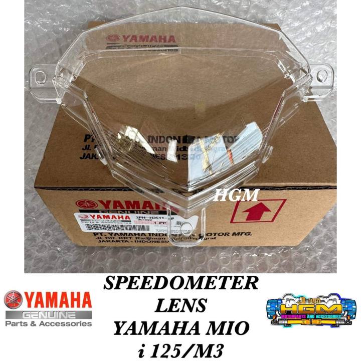 SPEEDOMETER LENS FOR YAMAHA MIO 125i (M3) YAMAHA GENUINE PARTS | 2PH ...
