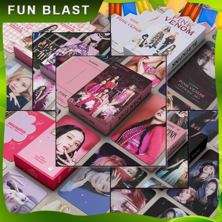 55pcs/set BLACKPINK Lomo Cards Album Postcard Photocards Kpop Group ...