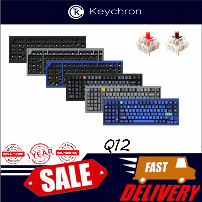 Keychron Q12 QMK Custom RGB Mechanical Keyboard | Lazada PH