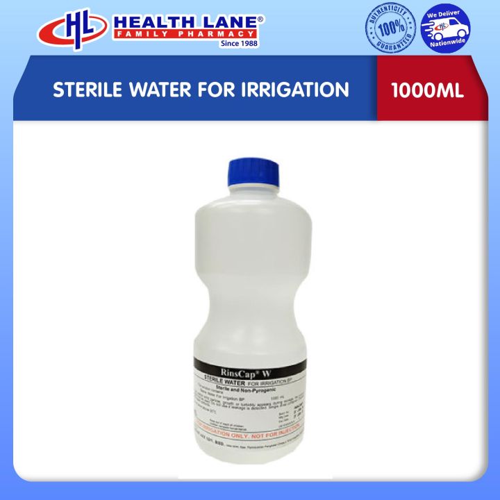 STERILE WATER FOR IRRIGATION (1000ML) | Lazada