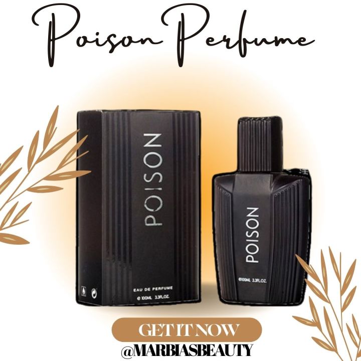 POISON PERFUME SPRAY FOR MEN 100ML | Lazada PH