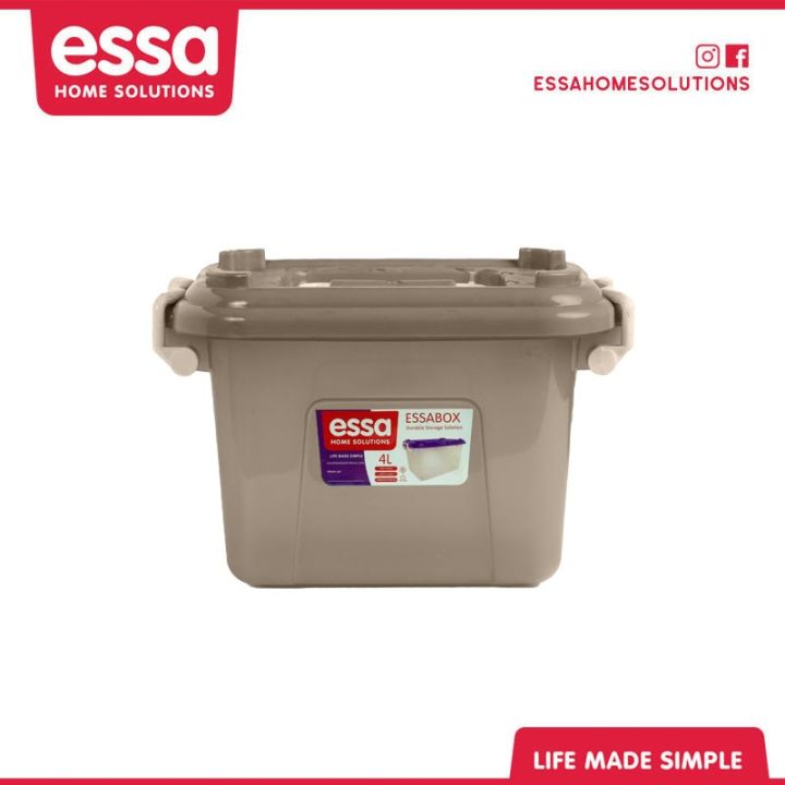 Storage Box 4 Liter Solid Color | Lazada PH