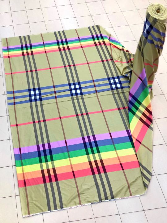 Kain Cadar 100% Cotton Corak Petak Klasik (92 inci lebar) / Twill ...
