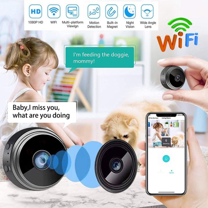 New 2023 A9 Mini Camera 1080P HD Night Version Camera WIFI Voice Video ...
