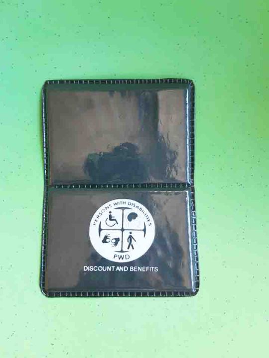 PWD ID holder (black) | Lazada PH