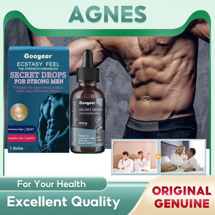 【Hot Sale】Men'S Strong Secret Drops Relieve Anxiety Relax Body Mind ...