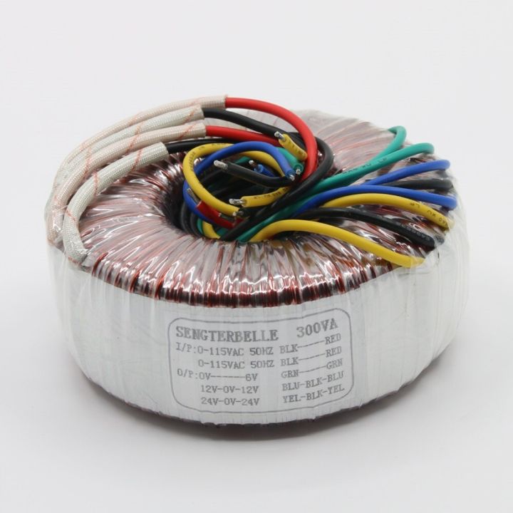 300w Hifi Audio Power Transformer Output 24v 2 12v 2 6v Pure Copper