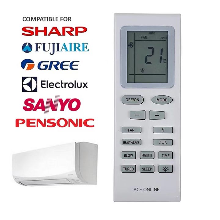 SHARP / GREE / Fujiaire / Sanyo / Electrolux / Pensonic Air Cond ...