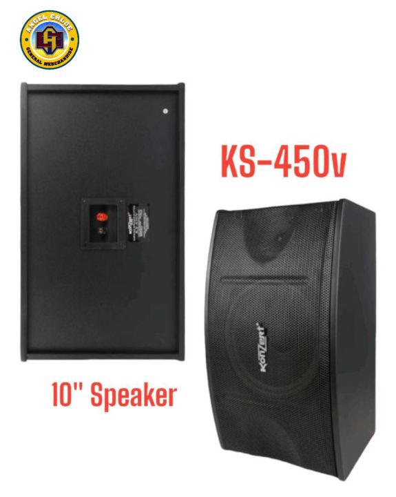 Konzert KS-450v 10'' 2way 3 speaker bass reflex 450w max | Lazada PH