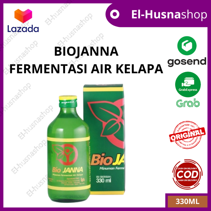 Bio Janna Probiotik Super Fermentasi Air Kelapa 330ml Asli Original ...