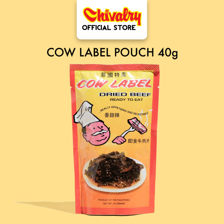 Cow Label Preserved Beef Pouch 40g | Lazada PH