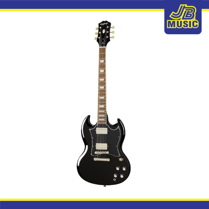 Epiphone SG Standard Electric Guitar – Ebony EISSBEBNH1 (Electric ...