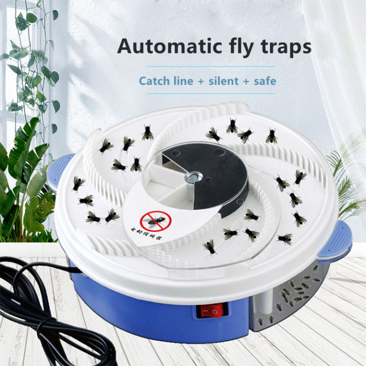 USB Electric Fly Trap Automatic Effective Flycatcher Control Insect ...