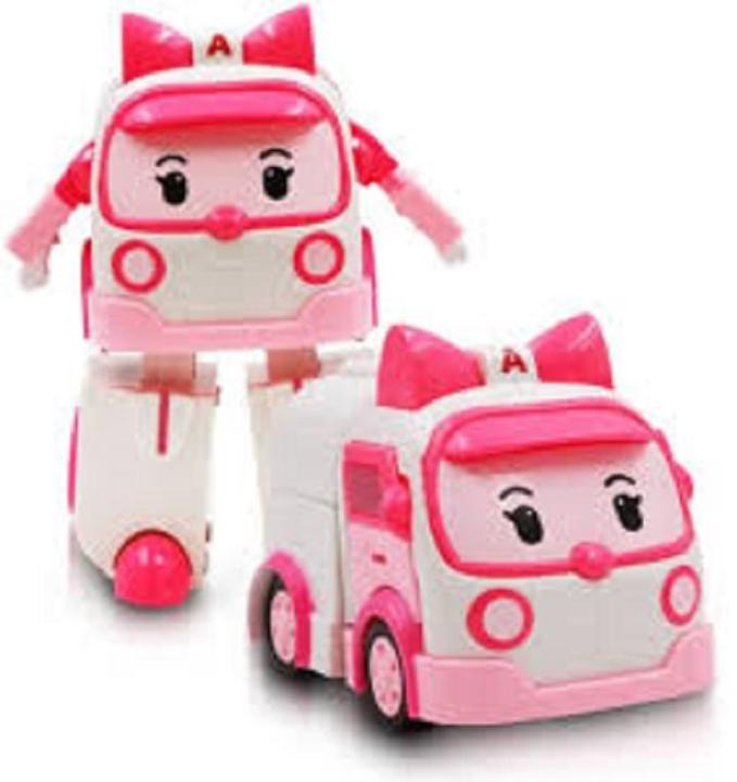 Robocar Poli Transforming Robot Car Toys Amber | Lazada PH