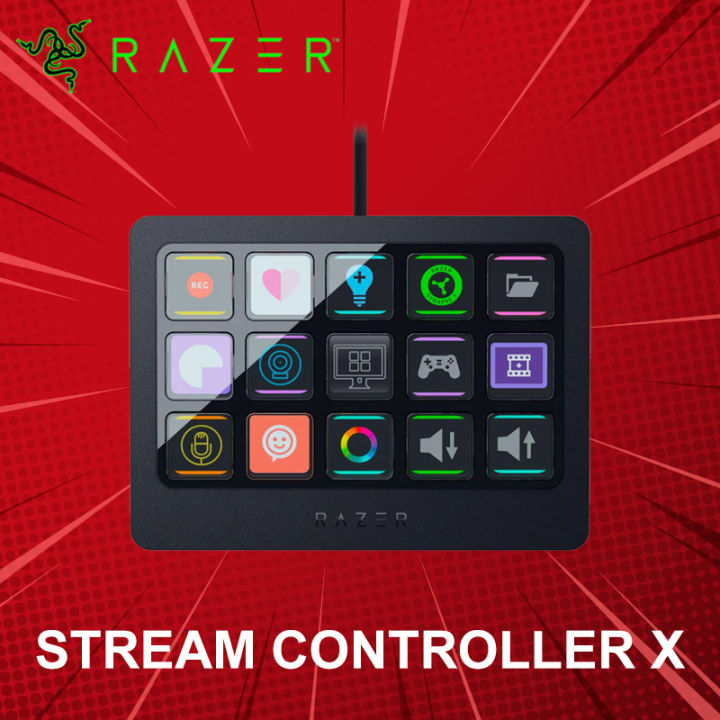 แผงแป้นพิเศษ Razer Stream Controller X ประกันศูนย์ 1 ปี | Lazada.co.th