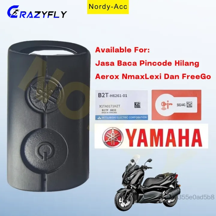 Genuine Yamaha Smart Remote Key for Aerox S Max Sniper 155R Replacement ...