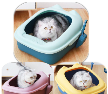 Premium Mix Match Color Cat Litter Box Bekas Pasir Kucing | Lazada