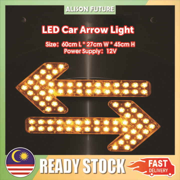 LED 12V High Visibility Traffic Directional Lamp Warning Construction ...