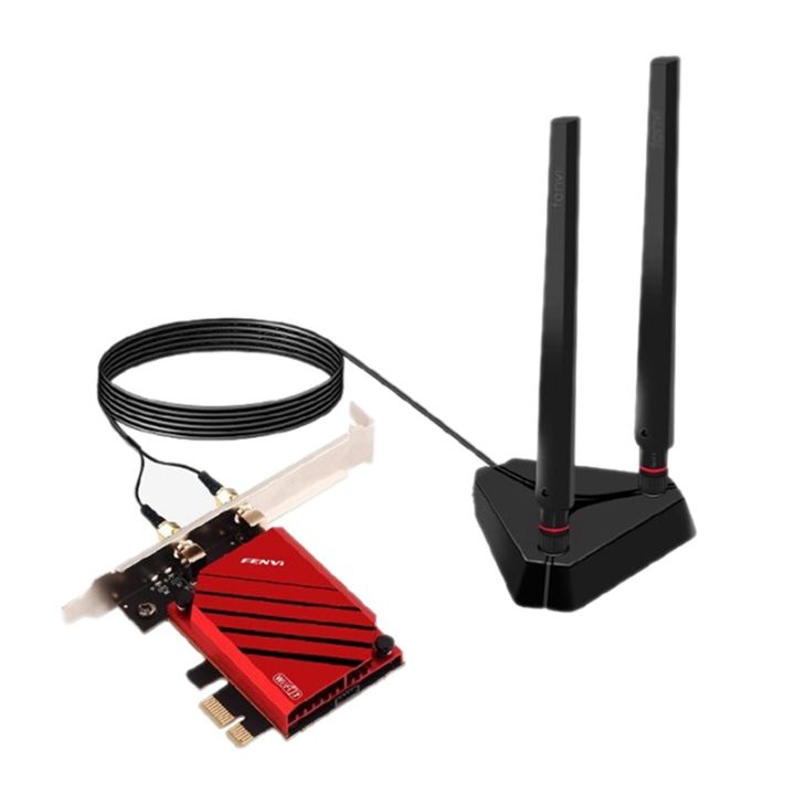 (QAPE) Wifi Adapter Card WiFi 7 BE200 BE200NGW Pcie Wireless Tri-Band ...