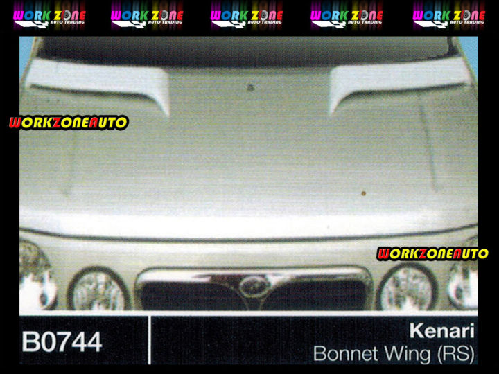 B0744 Perodua Kenari Fiber Bonnet Wing Rs Body Kit Bodykit Lazada