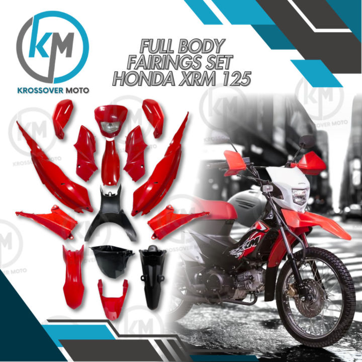 7 IN 1 / 10 IN 1 / 12 IN 1 FULL BODY MOTORCYCLE FAIRINGS SET FOR HONDA ...