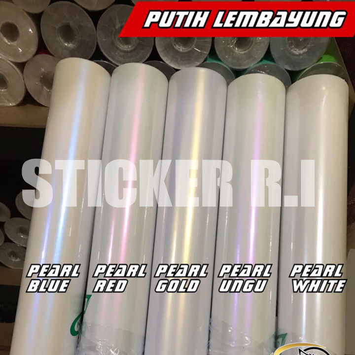 Skotlet Putih Mutiara Stiker Putih Lembayung Skotlet Putih Bunglon ...