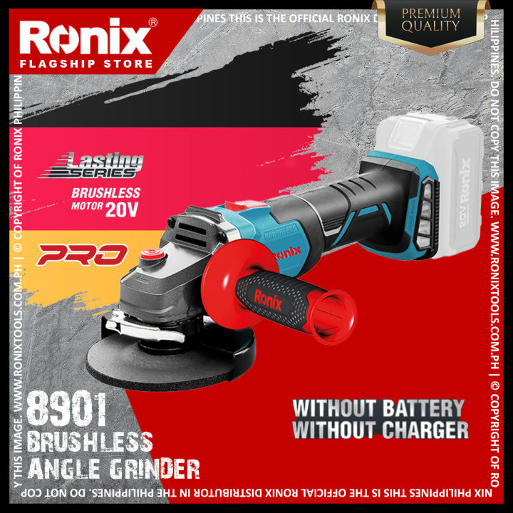 New Arrival! 🇩🇪 Ronix 8901 Premium Quality Brushless Angle Grinder ...