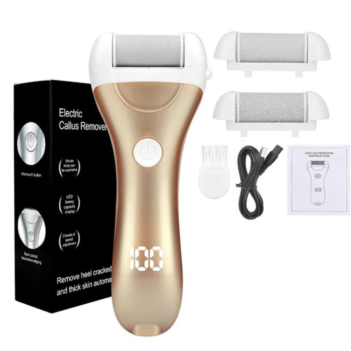 Portable Rechargeable Electronic Foot File Pedicure Tool Feet Dead Skin ...