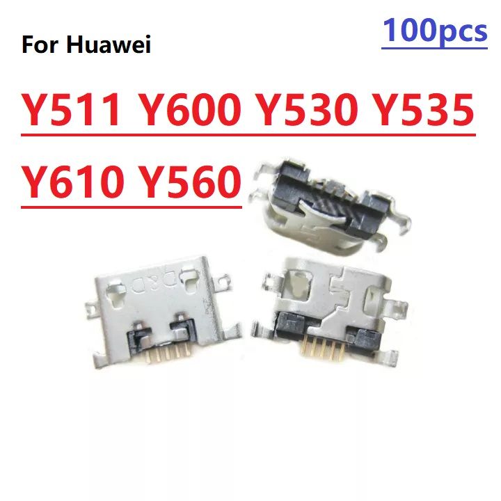 Micro USB Jack Charger Port Dock Socket For Huawei Y511 Y600 Y530 Y535 Y610 Y560 Charging ...