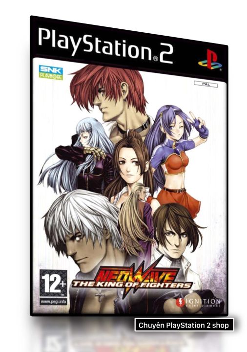 Đĩa game PS2, The King of Fighters NeoWave (Đối kháng) cho máy game PS2 ...