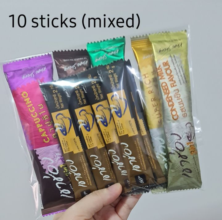 Thailand Khao Shong Coffee Repack / Trial pack (6 Types Coffees) - 10 ...